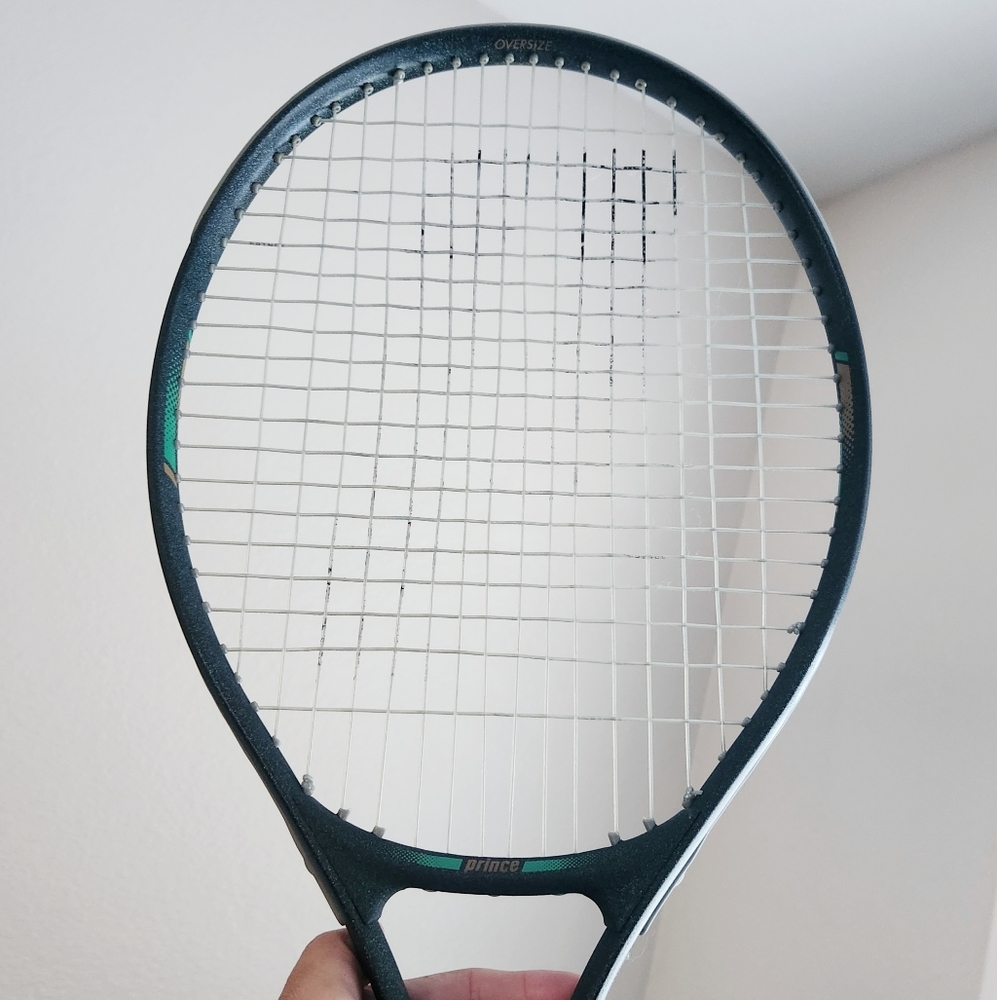 Vtg Rare Prince Pro Oversize Aerodynamic Tennis Racqu… - Gem